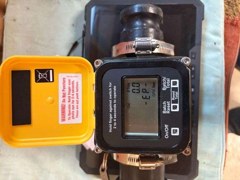 BANJO 2" FLOW METER - Shackelton Auctions Inc.