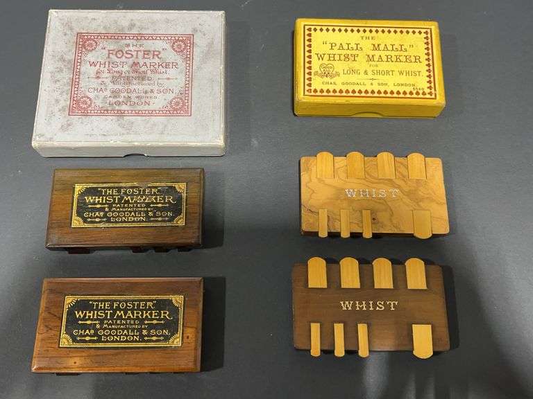 GAME POINT WHIST MARKERS - Shackelton Auctions Inc.