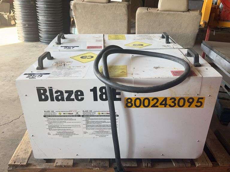 BLAZE 18E CONSTRUCTION HEATER - Shackelton Auctions Inc.