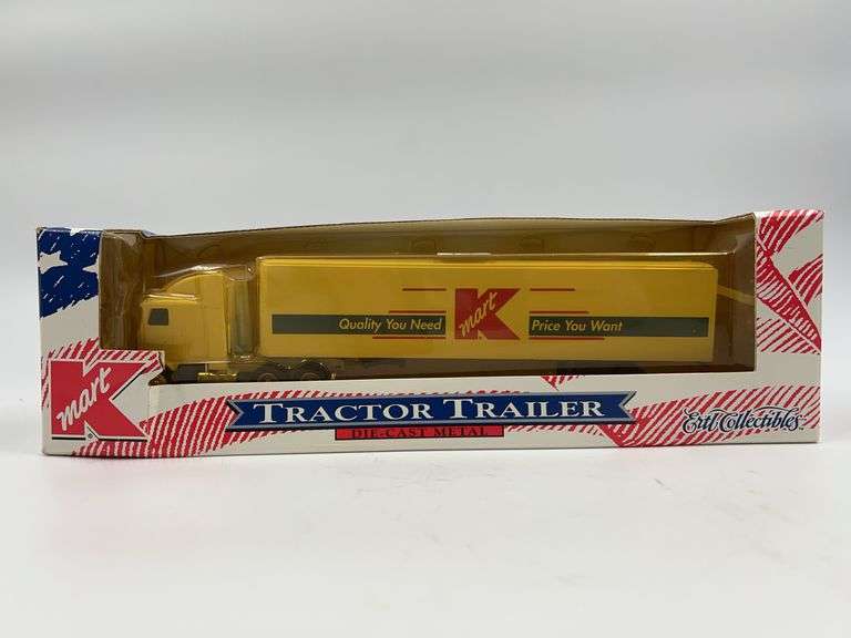 KMART TRACTOR TRAILER ERTL 1/64 - Shackelton Auctions Inc.