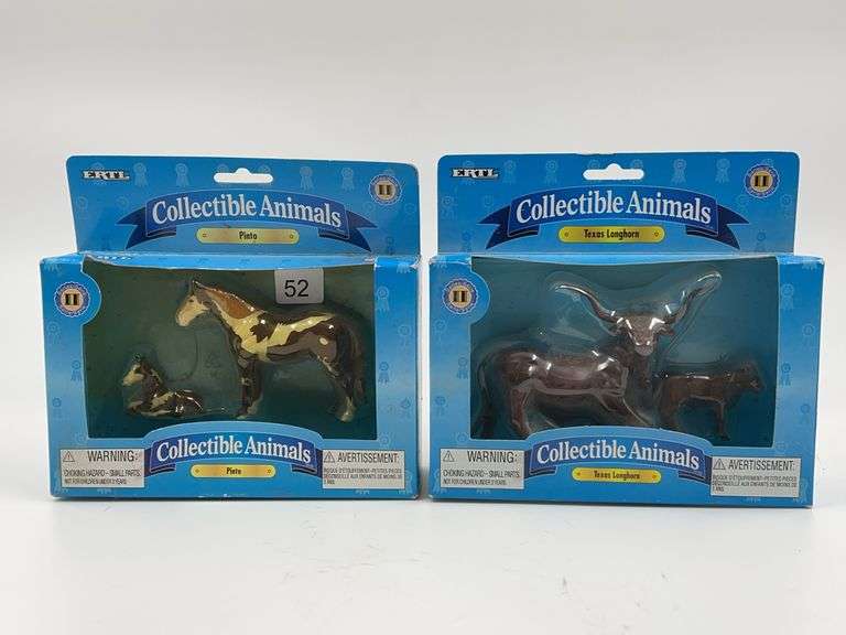 TWO ERTL FARM COUNTRY COLLECTIBLE ANIMALS - Shackelton Auctions Inc.