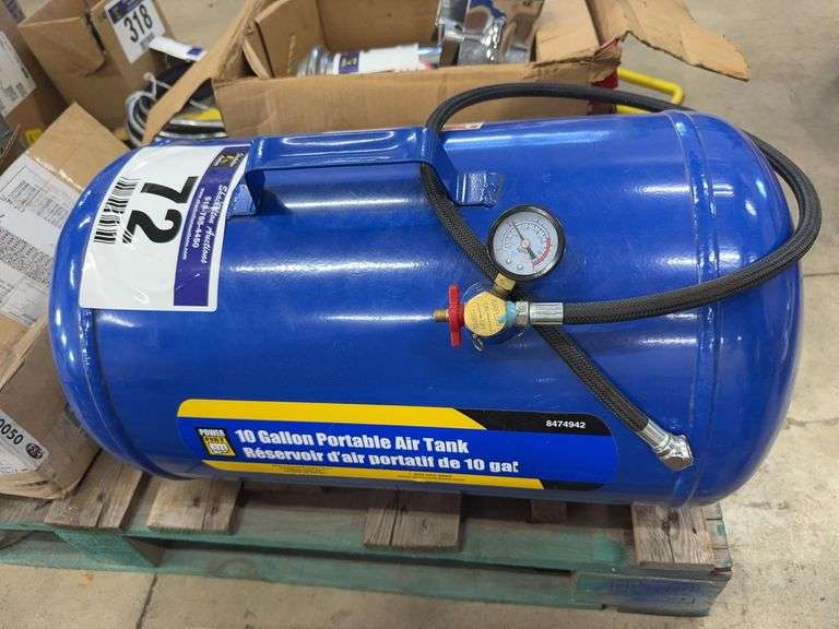 POWER FIST 10 GALLON AIR PIG TANK - Shackelton Auctions Inc.