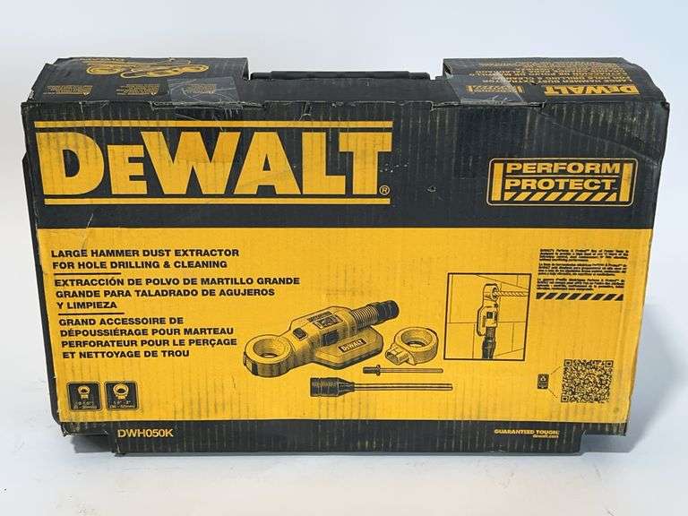 DEWALT LARGE HAMMER DUST EXTRACTOR FOR HOLE DRILLING AND CLEANING ...