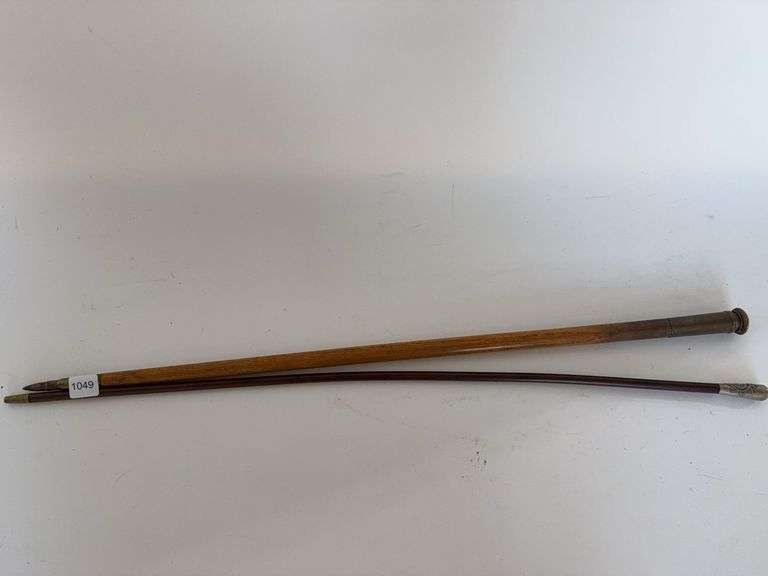 TWO MILITARY POINTER STICKS - Shackelton Auctions Inc.