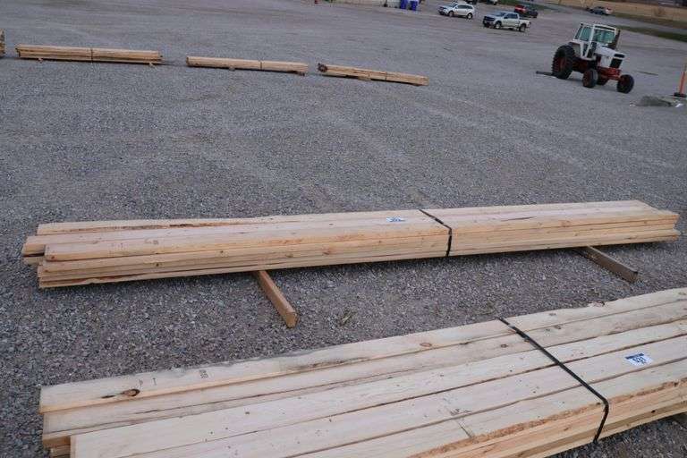 15 PCS. OF 2" X 6" X 16' LUMBER - Shackelton Auctions Inc.