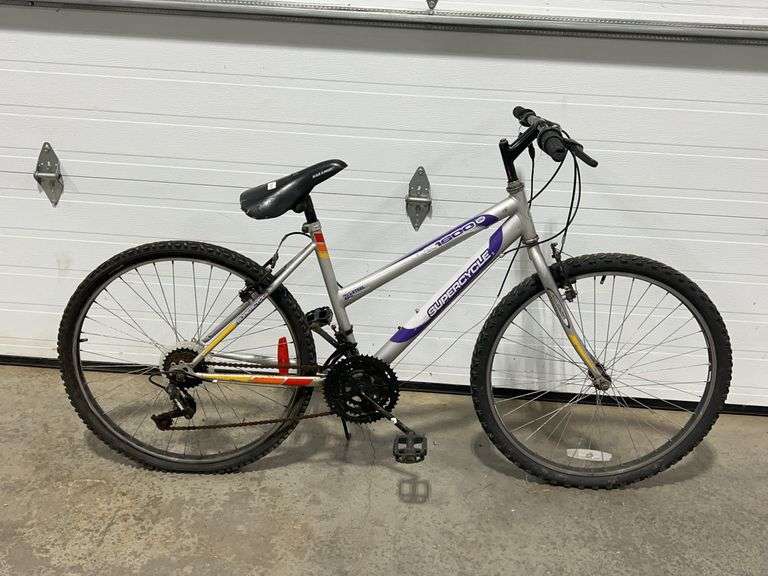 SUPERCYCLE 18 SPEED BICYCLE - 18" FRAME 26" TIRE - Shackelton Auctions Inc.