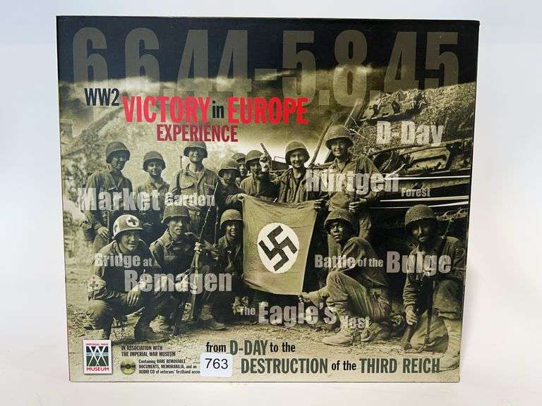 WW2 VICTORY IN EUROPE EXPERIENCE AUDIO CD SET - Shackelton Auctions Inc.