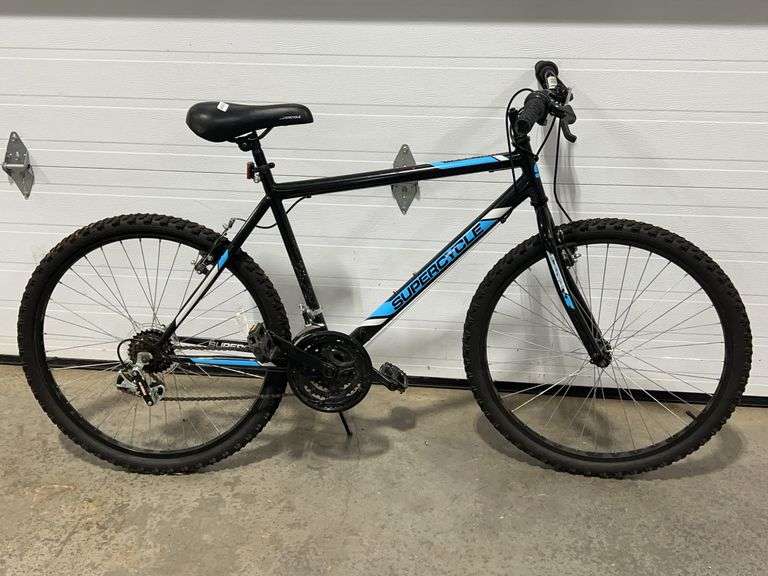 SUPERCYCLE 18 SPEED BICYCLE - 20" FRAME 26" TIRE - Shackelton Auctions Inc.