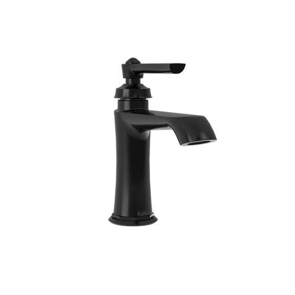 KALIA RUSTIK SINGLE HOLE FAUCET WITH PUSH DRAIN IN BLACK - Shackelton ...