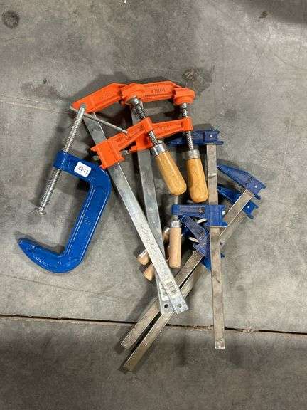 5 BAR CLAMPS & C CLAMPS - Shackelton Auctions Inc.