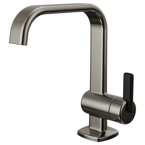 BRIZO ALLARIA SINGLE HOLE FAUCET IN BLACK ONYX - Shackelton Auctions Inc.