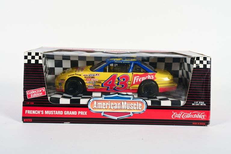 ERTL FRENCH'S MUSTARD GRAND PRIX RICHARD PETTY STOCK CAR 1/18 ...