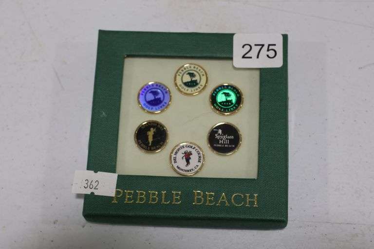 PEBBLE BEACH PINS - Shackelton Auctions Inc.