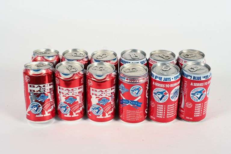 20 MARK MARTIN CHECK COLA CANS WITH BOX - Shackelton Auctions Inc.