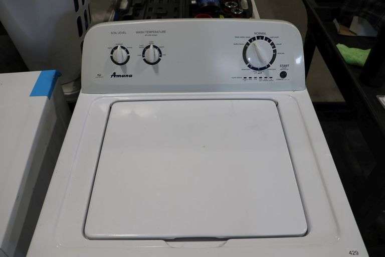 AMANA TOP LOAD WASHING MACHINE - Shackelton Auctions Inc.