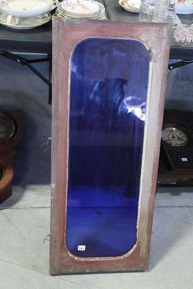 COBALT BLUE WINDOW PANE - Shackelton Auctions Inc.