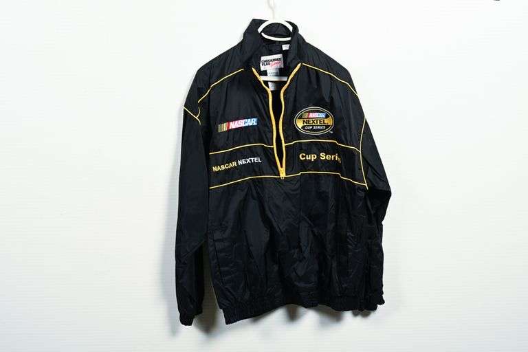 NASCAR NEXTEL CUP SERIES RACE JACKET - SIZE LARGE - Shackelton Auctions ...