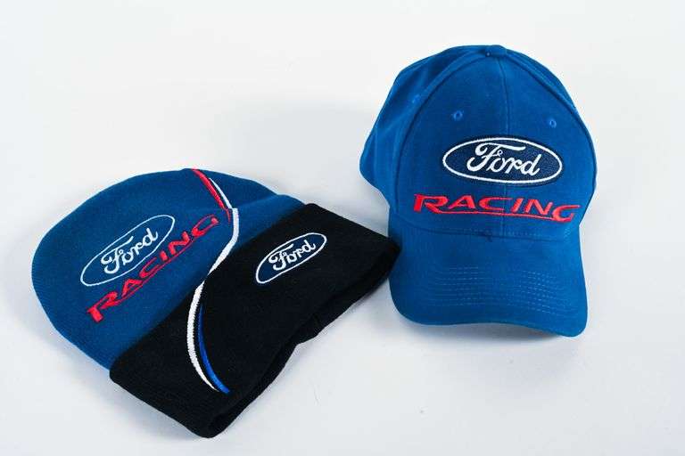 FORD RACING HAT AND TOQUE - Shackelton Auctions Inc.