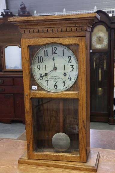 INTERNATIONAL BUSINESS MACHINE CO. WALL CLOCK - NOT TESTED - Shackelton ...