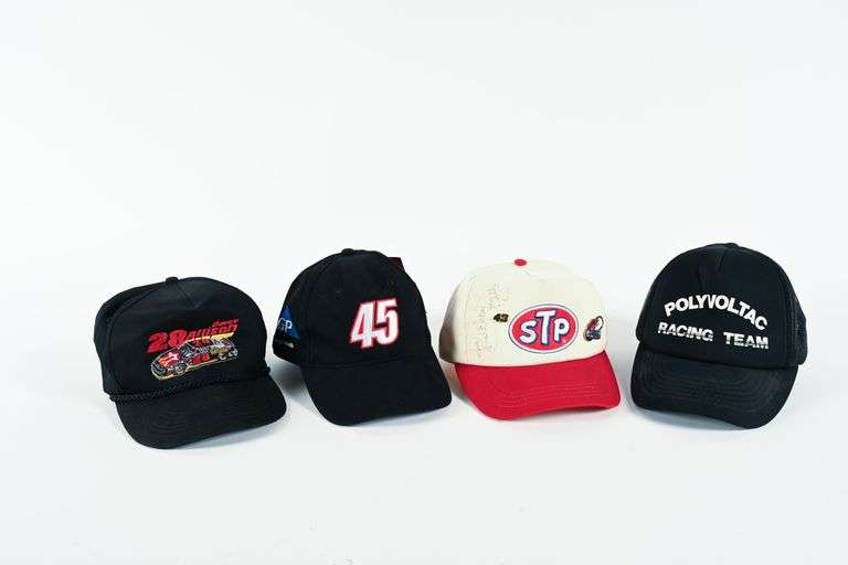 4 RACING HATS - Shackelton Auctions Inc.