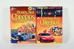6 HONEY NUT CHEERIOS NASCAR BOXES - Shackelton Auctions Inc.