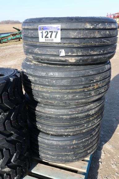 4 - 12.5L-15 12 PLY IMPLEMENT TIRES - Shackelton Auctions Inc.