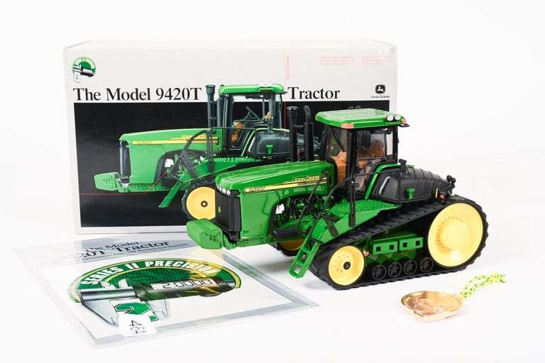 PRECISION SERIES II JOHN DEERE 9420T TRACTOR - Shackelton Auctions Inc.