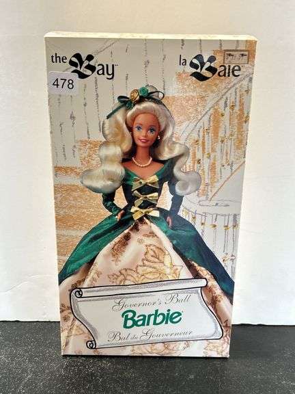MATTEL "THE BAY" GOVERNOR'S BALL BARBIE - Shackelton Auctions Inc.