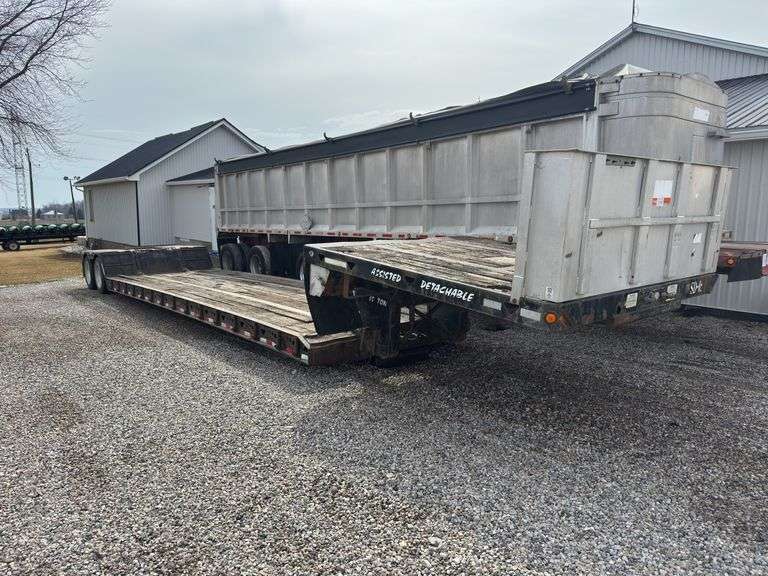 2006 BWS DOUBLE DROP DETACHABLE TRAILER - Shackelton Auctions Inc.