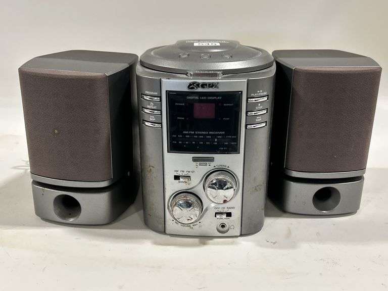 GPX CD PLAYER & SPEAKERS - Shackelton Auctions Inc.
