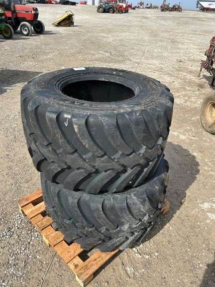 2- NEW CEAT FLOATMAX 600/50R22.5 TIRES - Shackelton Auctions Inc.
