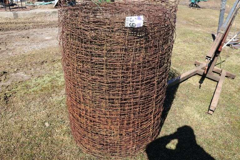 ROLL OF USED PAGE WIRE FENCE - Shackelton Auctions Inc.