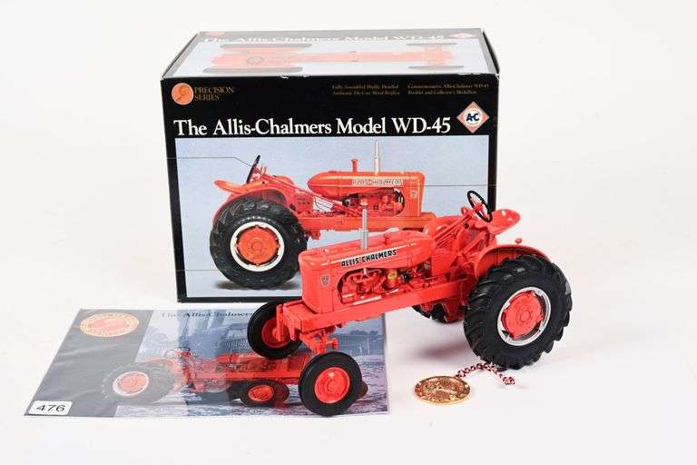 PRECISION SERIES ALLIS-CHALMERS WD/45 TRACTOR - Shackelton Auctions Inc.