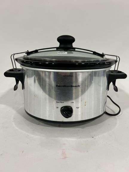 HAMILTON BEACH SLOW COOKER - Shackelton Auctions Inc.