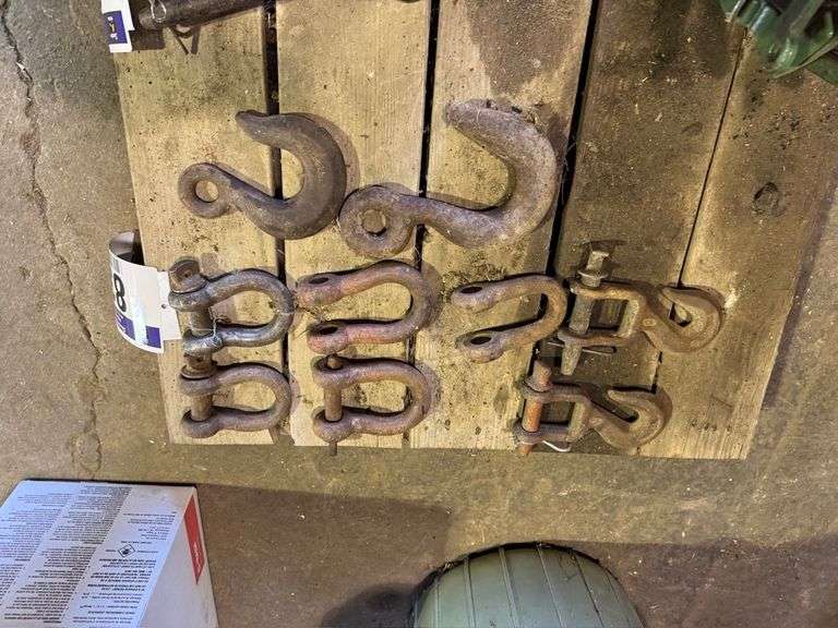 CLEVIS' & HOOKS - Shackelton Auctions Inc.