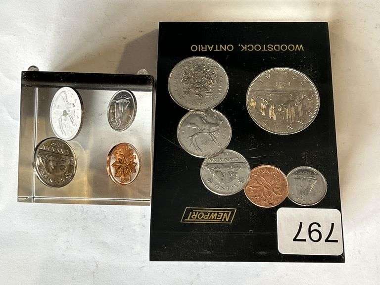 1969 & 1981 ENCASED COIN SETS - Shackelton Auctions Inc.