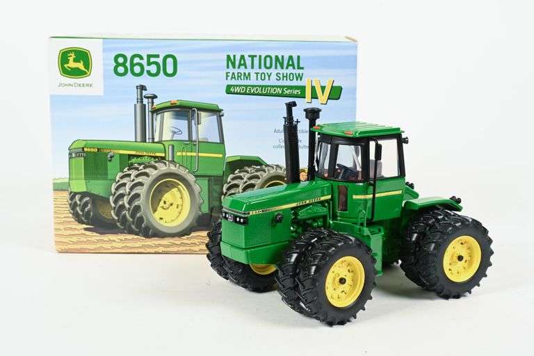 JOHN DEERE 8650 4WD TRACTOR - Shackelton Auctions Inc.