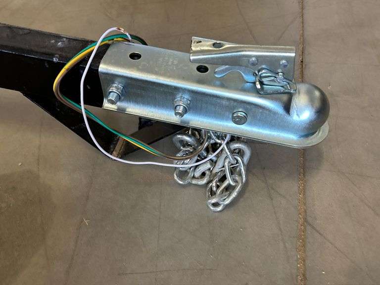 4X7 UTILITY TRAILER WITH GATES & TILT - Shackelton Auctions Inc.