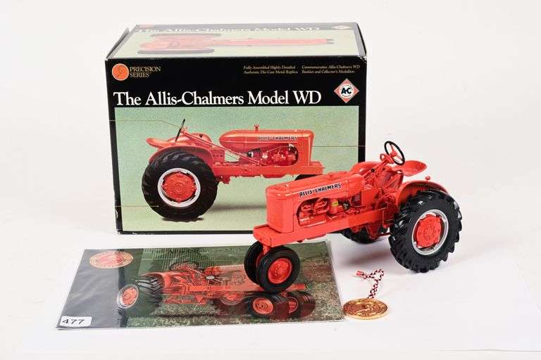 PRECISION SERIES ALLIS-CHALMERS MODEL WD TRACTOR - Shackelton Auctions Inc.