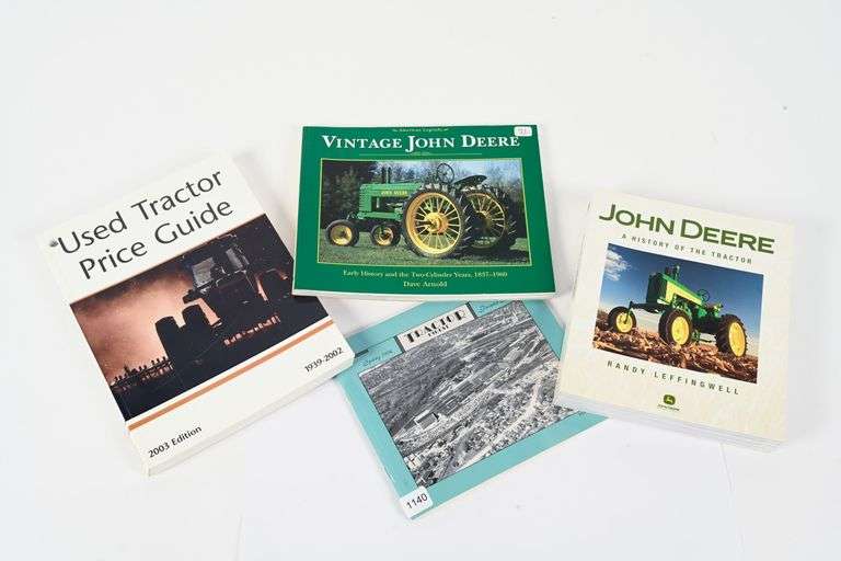4 TRACTOR BOOKS - Shackelton Auctions Inc.