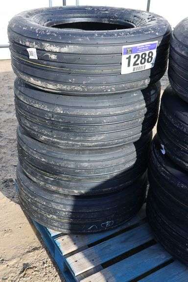 4 - 9.5L-15 8 PLY IMPLEMENT TIRES - Shackelton Auctions Inc.