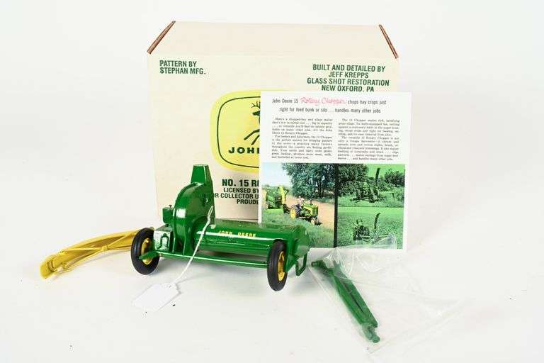 JOHN DEERE 15 CUSTOM ROTARY CHOPPER - Shackelton Auctions Inc.
