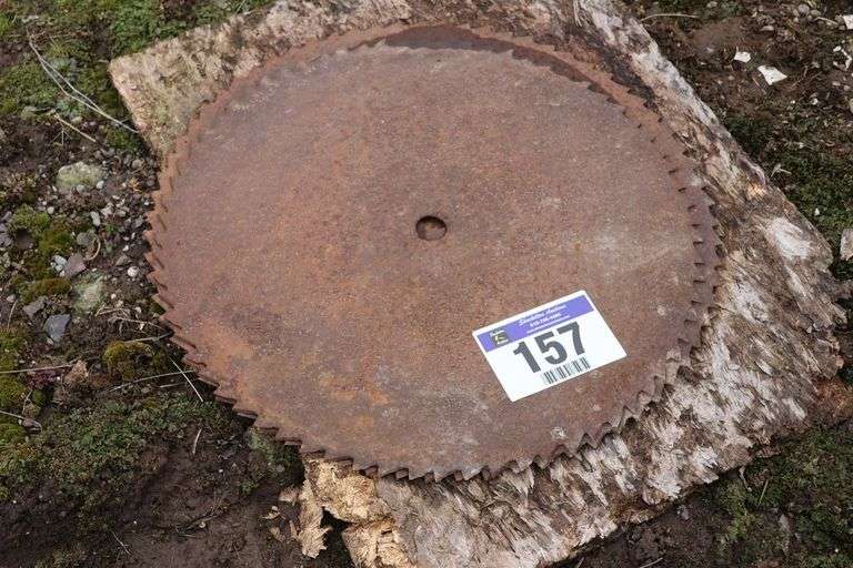 2 BUZZ SAW BLADES - Shackelton Auctions Inc.