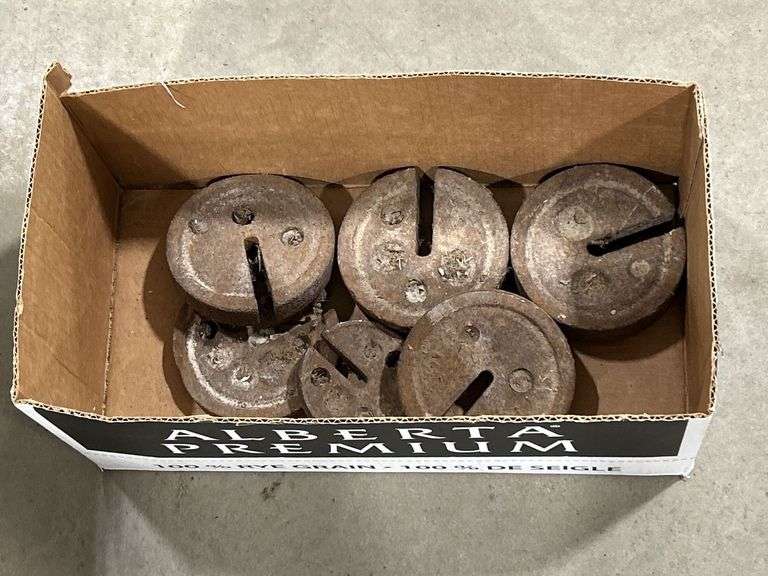 SCALE WEIGHTS - Shackelton Auctions Inc.