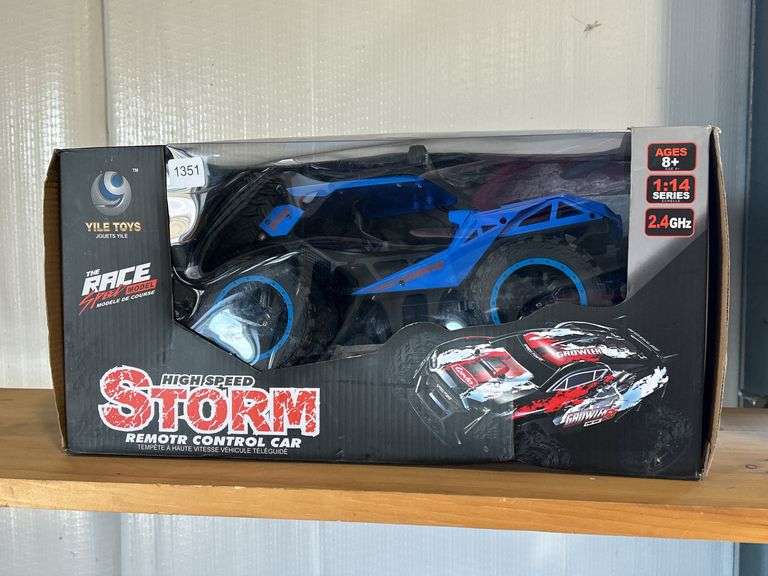 HIGH SPEED STORM RC CAR - Shackelton Auctions Inc.