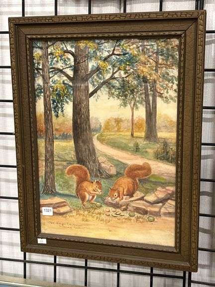 FRAMED W.EDGAR CANTELON WATER COLOUR - Shackelton Auctions Inc.