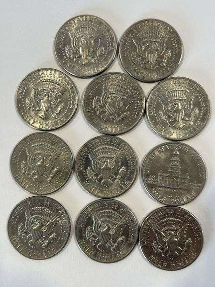 LOT OF UNITED STATES FIFTY CENT COINS - Shackelton Auctions Inc.