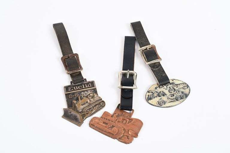 3 HEAVY EQUIPMENT WATCH FOBS - Shackelton Auctions Inc.