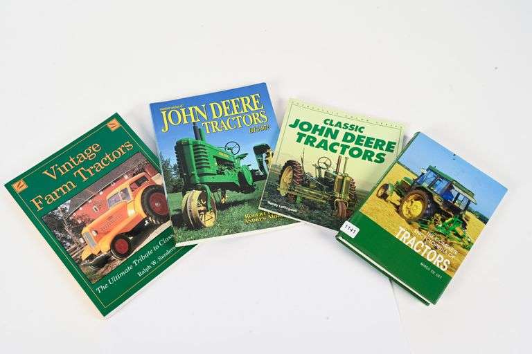4 TRACTOR BOOKS - Shackelton Auctions Inc.