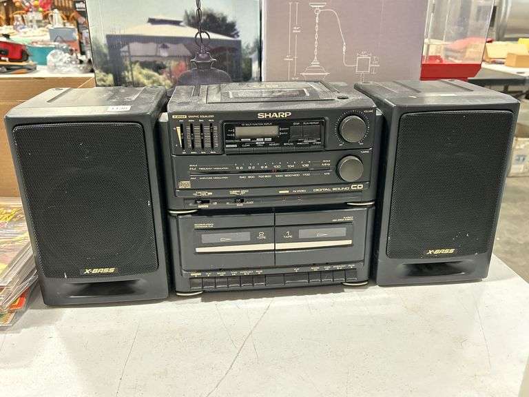 SHARP CD, AM/FM STEREO - Shackelton Auctions Inc.
